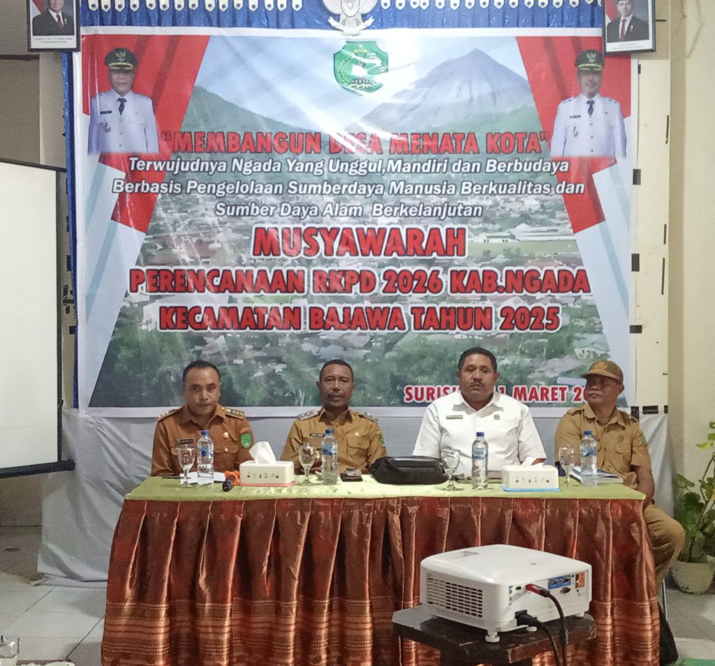 Kecamatan Bajawa Gelar Musyawarah Perencanaan RKPD 2026 Kabupaten Ngada ...