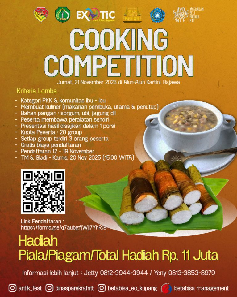 Ana NTT Kreatif Festival (AnTiKFest) Series III 2025 Siap Guncang Taman Kartini Bajawa - Portal ...